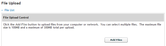 Help - File Management
